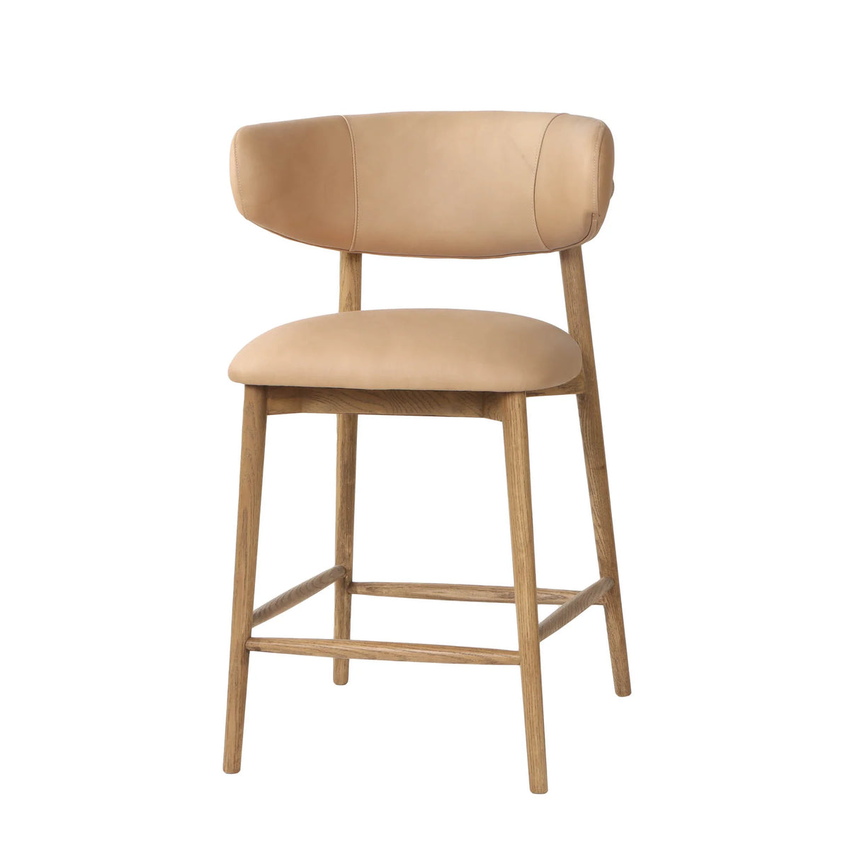 Milo Counter Stool - Nude — Osmond's Furniture