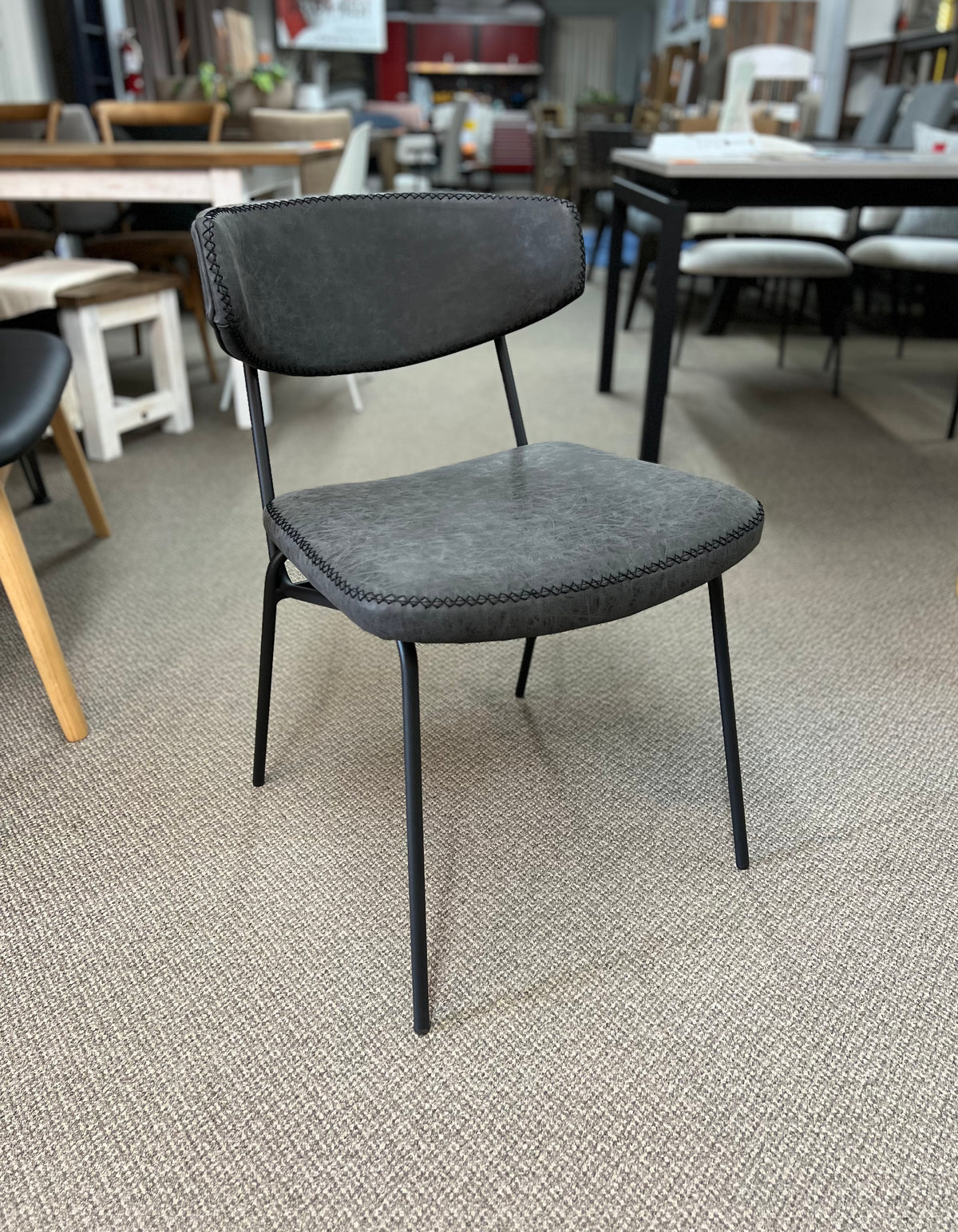 Ingrid Dining Chair (Black) — Osmond's Furniture