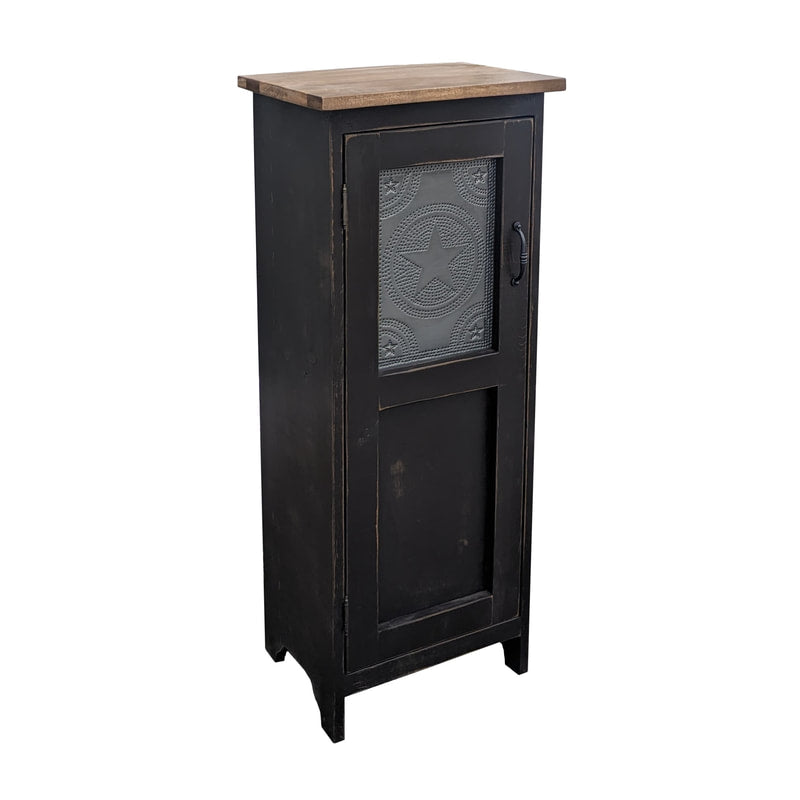 Small Punched Tin Cupboard — Osmond's Furniture